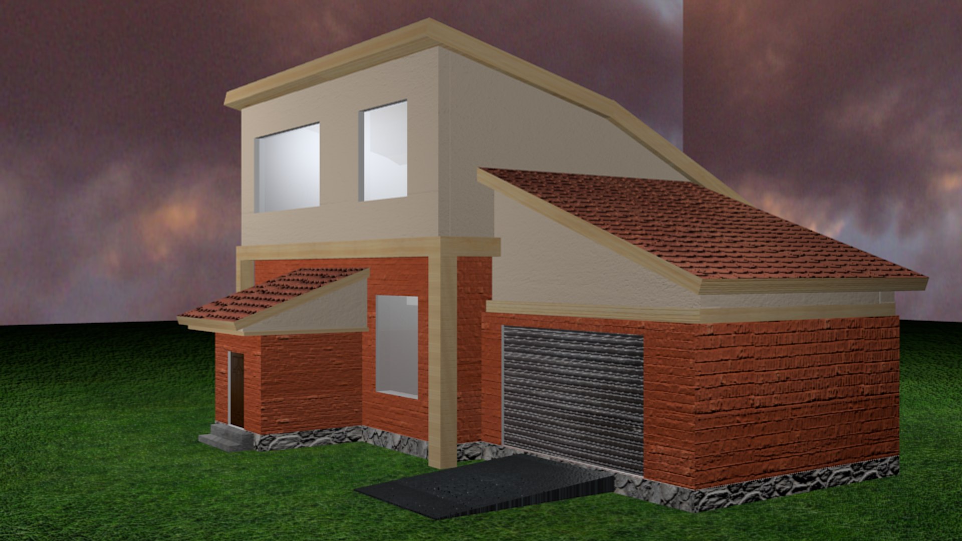 3D House Scene Model - TurboSquid 1430144