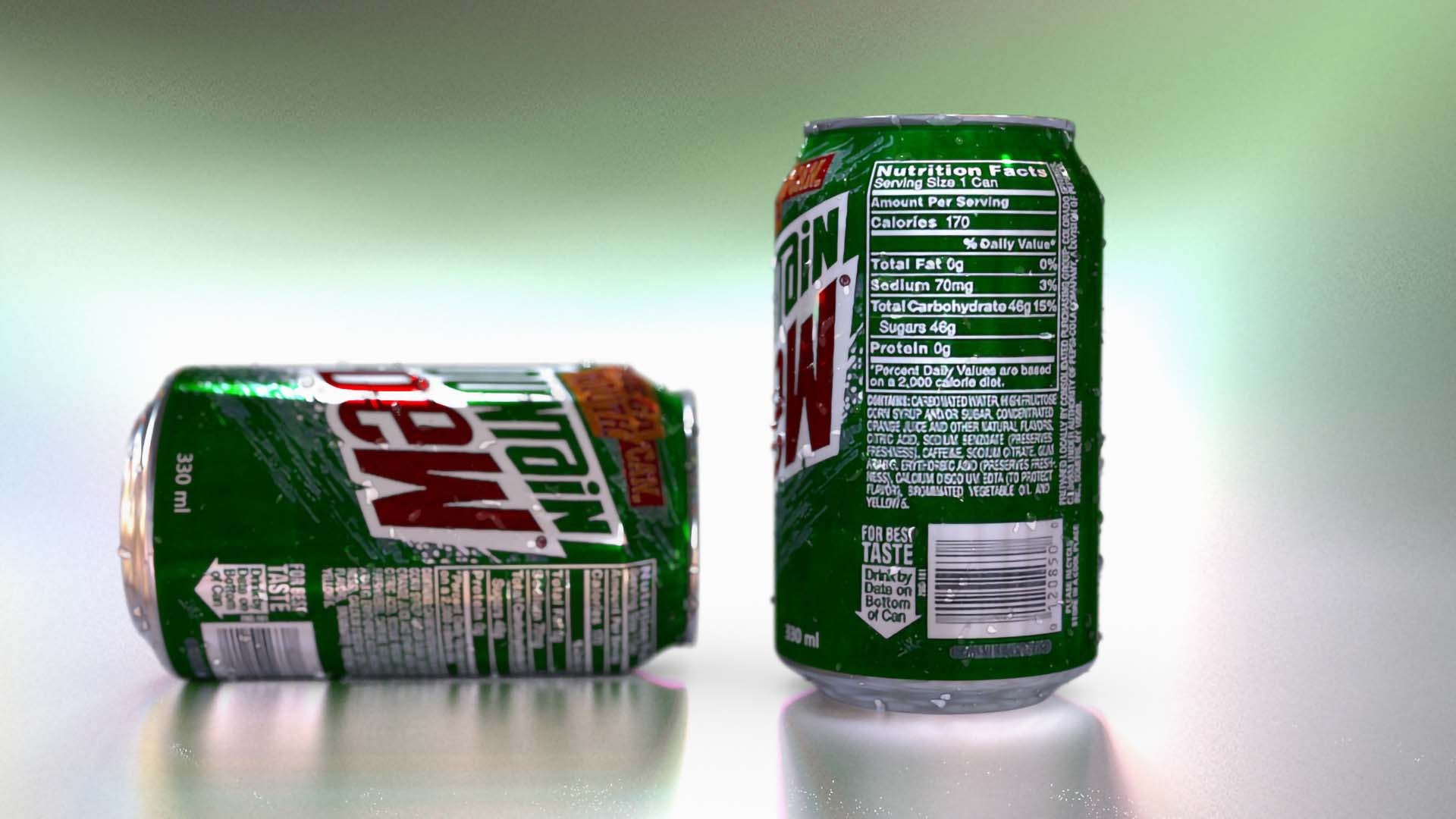 3D Dew Can Model - TurboSquid 1735241
