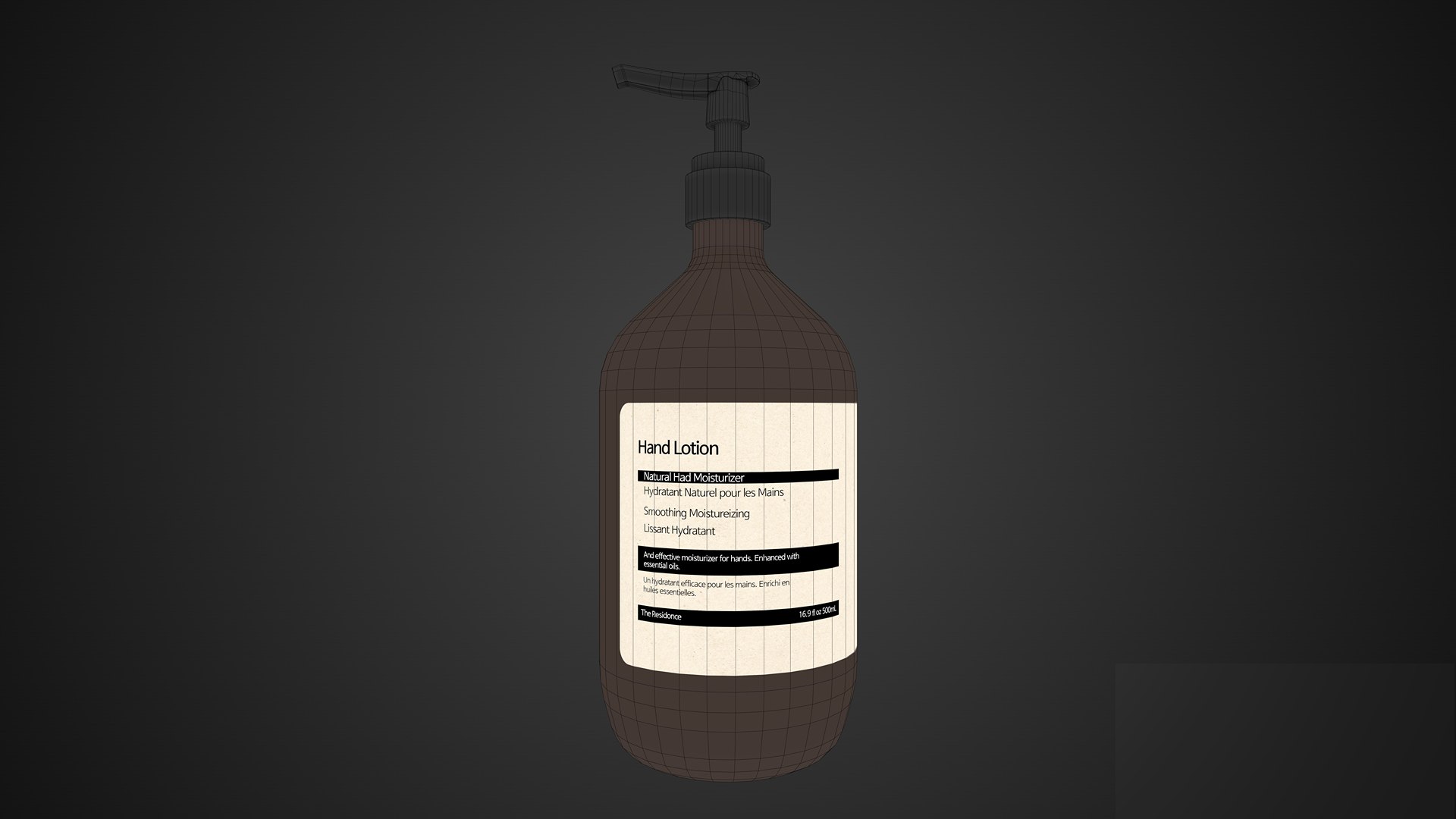 Game Ready Hand Lotion 3D Model - TurboSquid 2102377