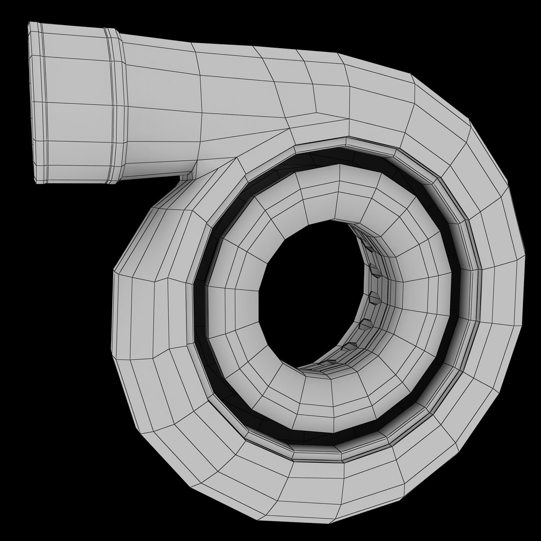 3d Model Of Turbo