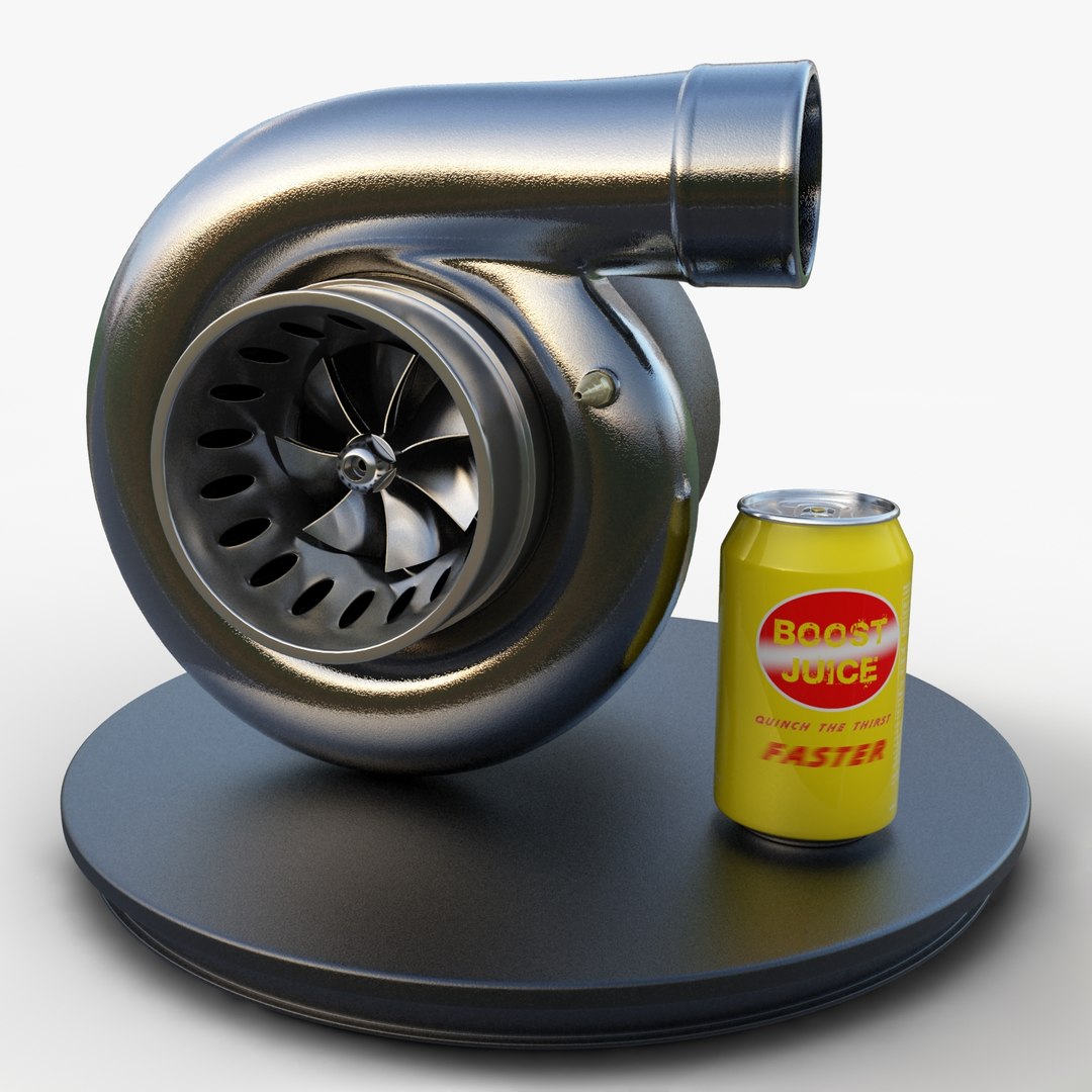 3d Model Of Turbo