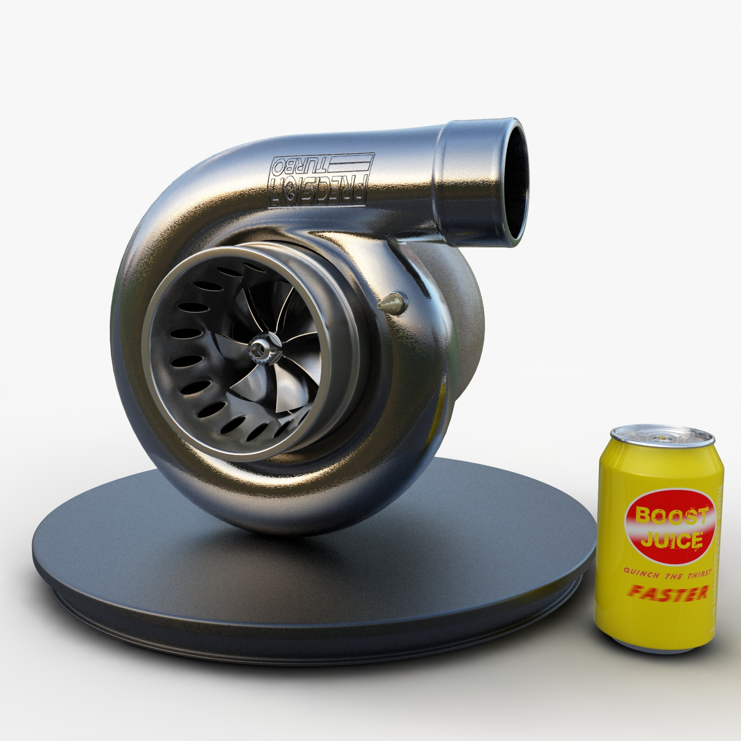 3d model of turbo