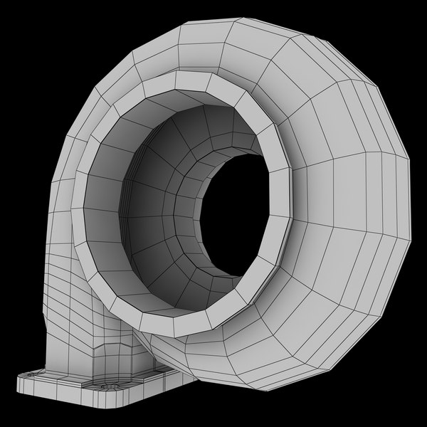 3d model of turbo