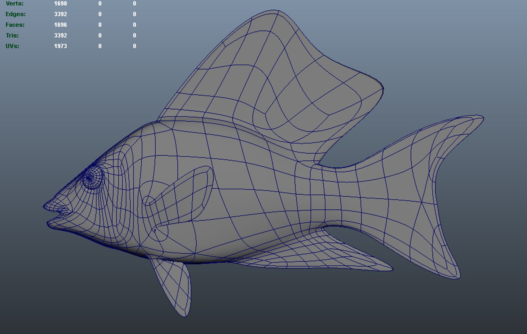 Hogfish Fish 3D Model - TurboSquid 1296637