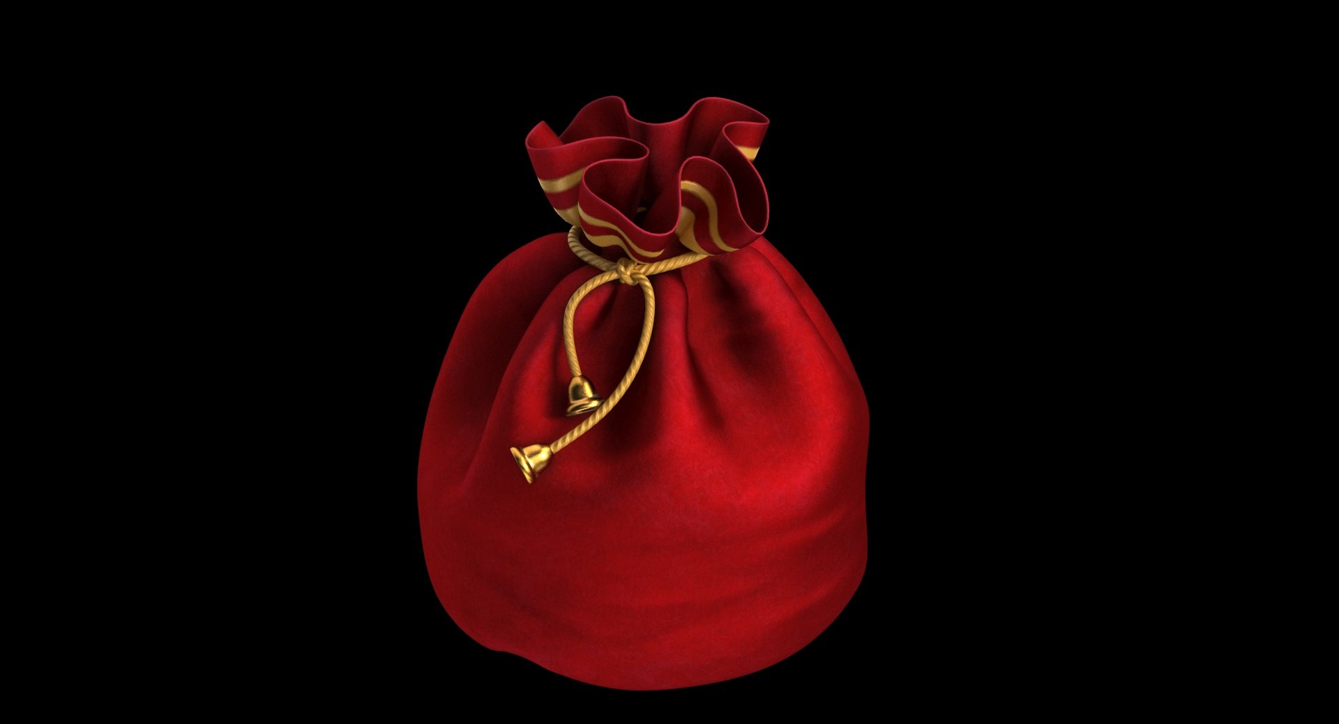 Santa Bag 3D Model - TurboSquid 1353065