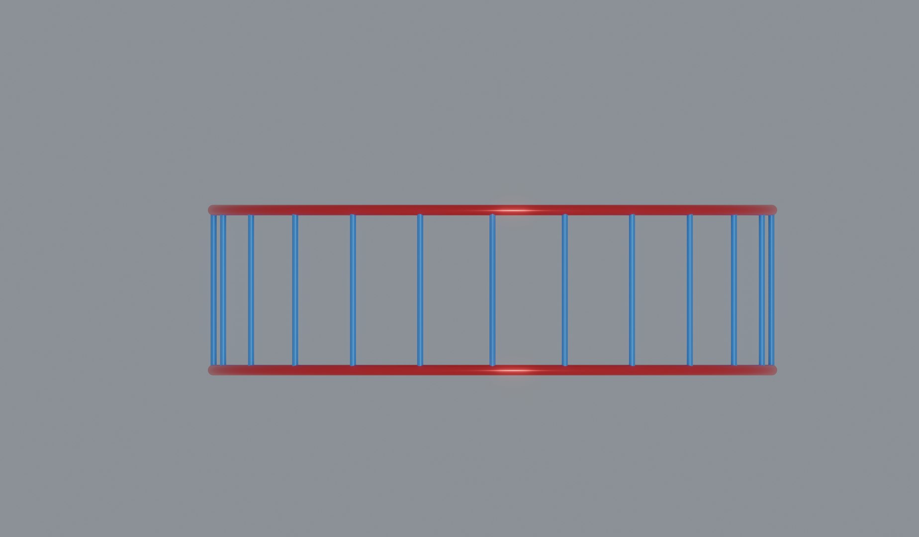 Monkey Bar Round 3D model - TurboSquid 1757228