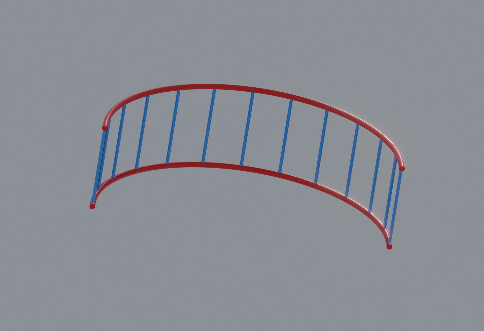 Monkey Bar Round 3D model - TurboSquid 1757228