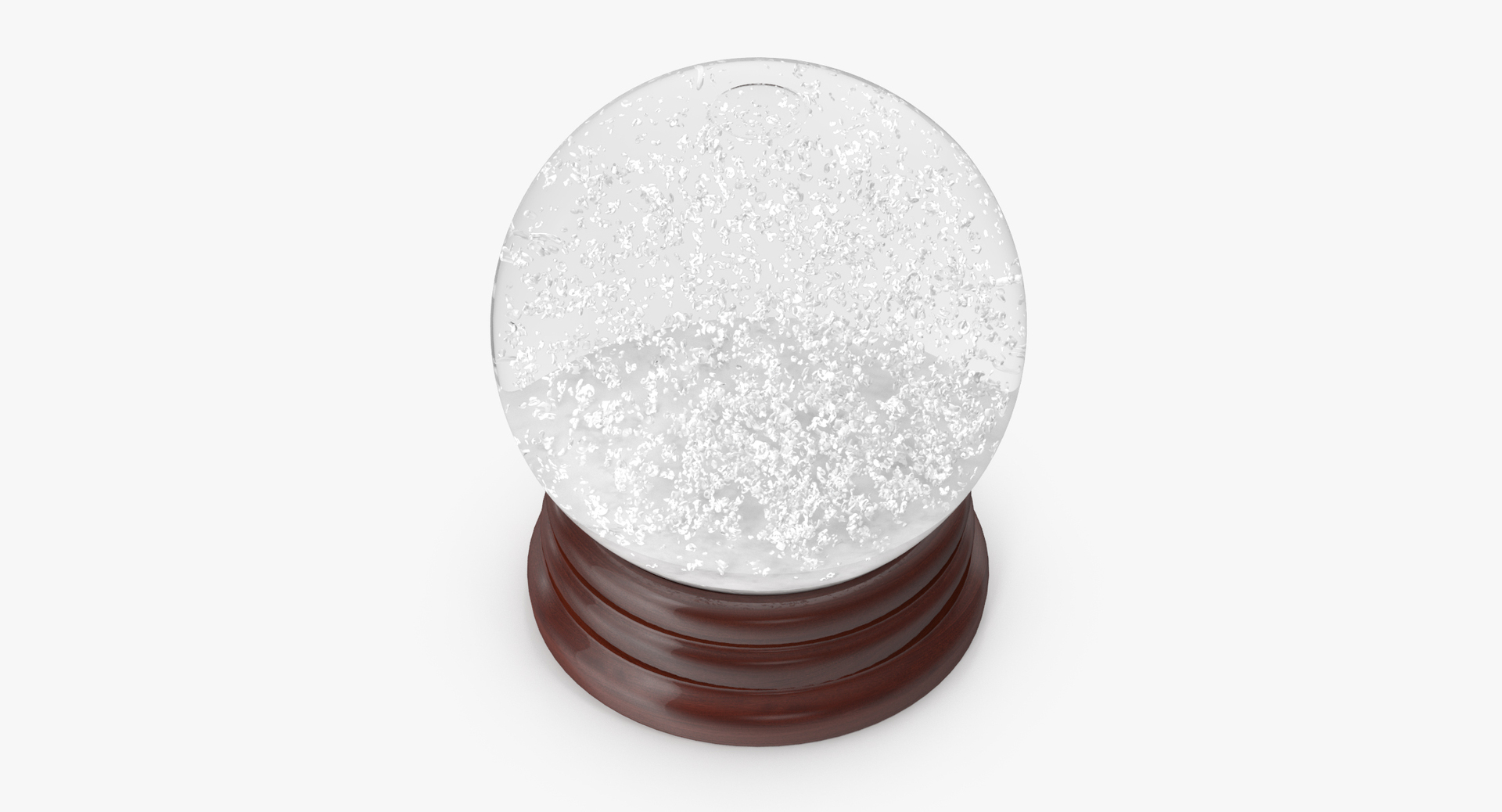 snow globe 3d model