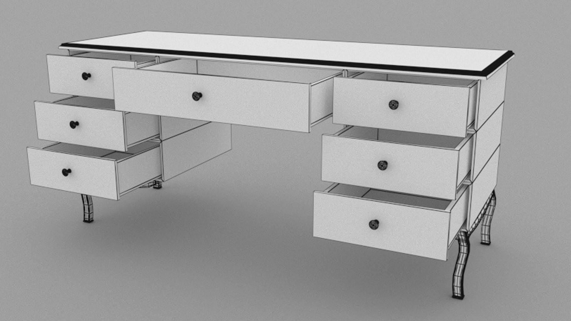 Free 3D Painted Drawer - TurboSquid 2089324