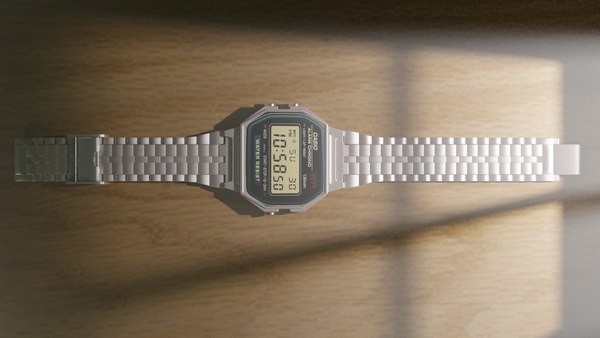 3D Casio Retro Watch - TurboSquid 1720375