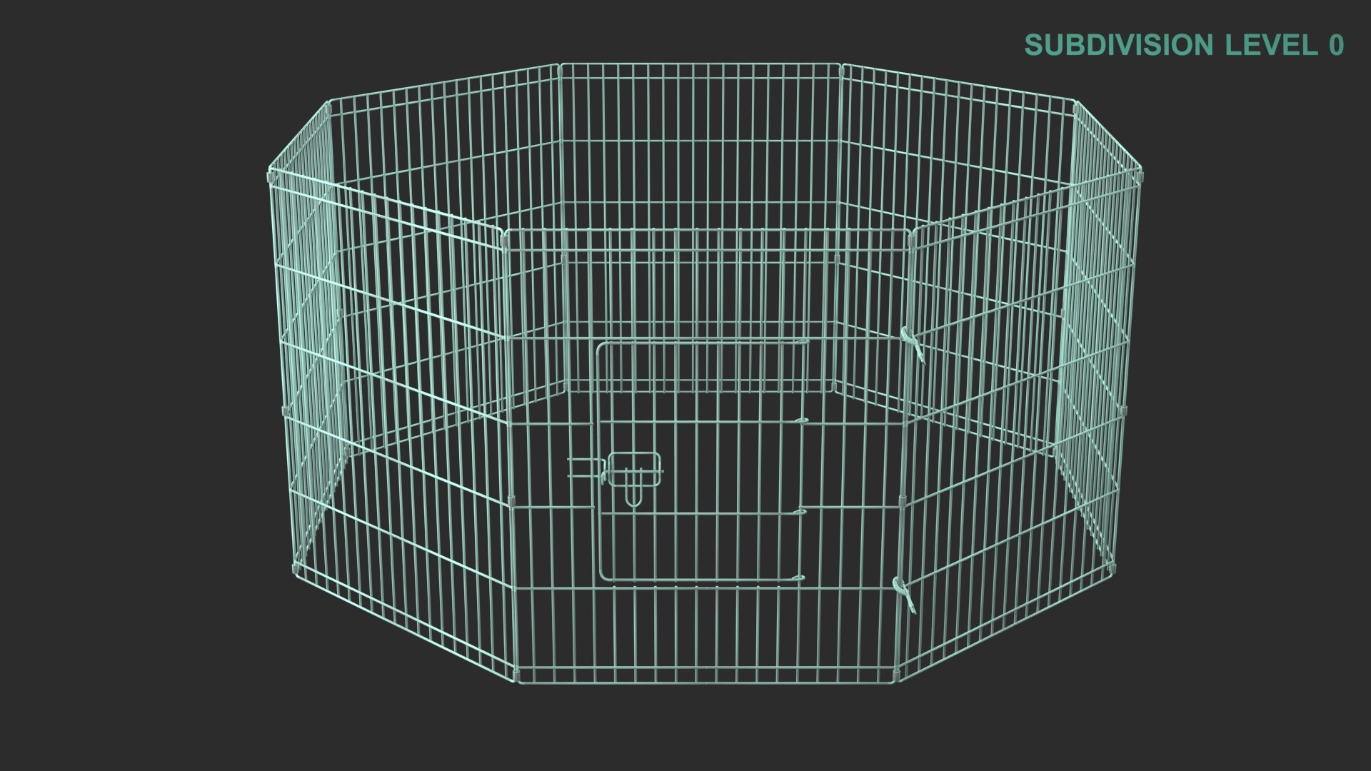 Pet Cage 3D Model - TurboSquid 1858362