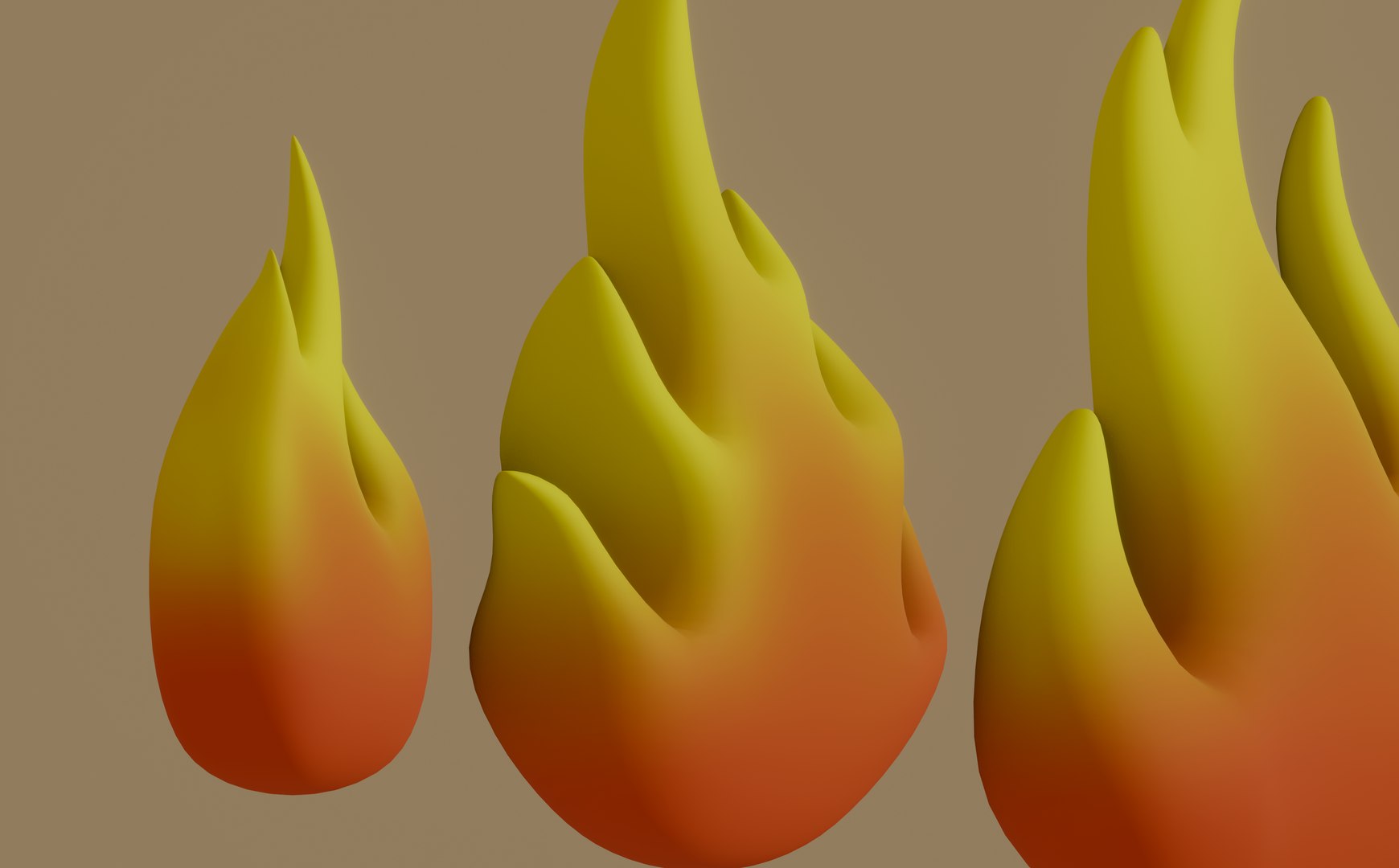 Flame 3D - TurboSquid 2044762