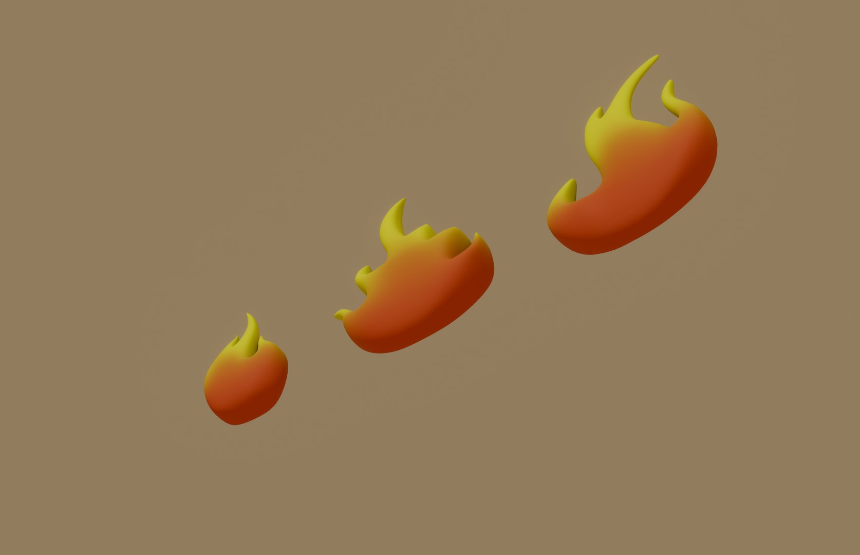 Flame 3D - TurboSquid 2044762