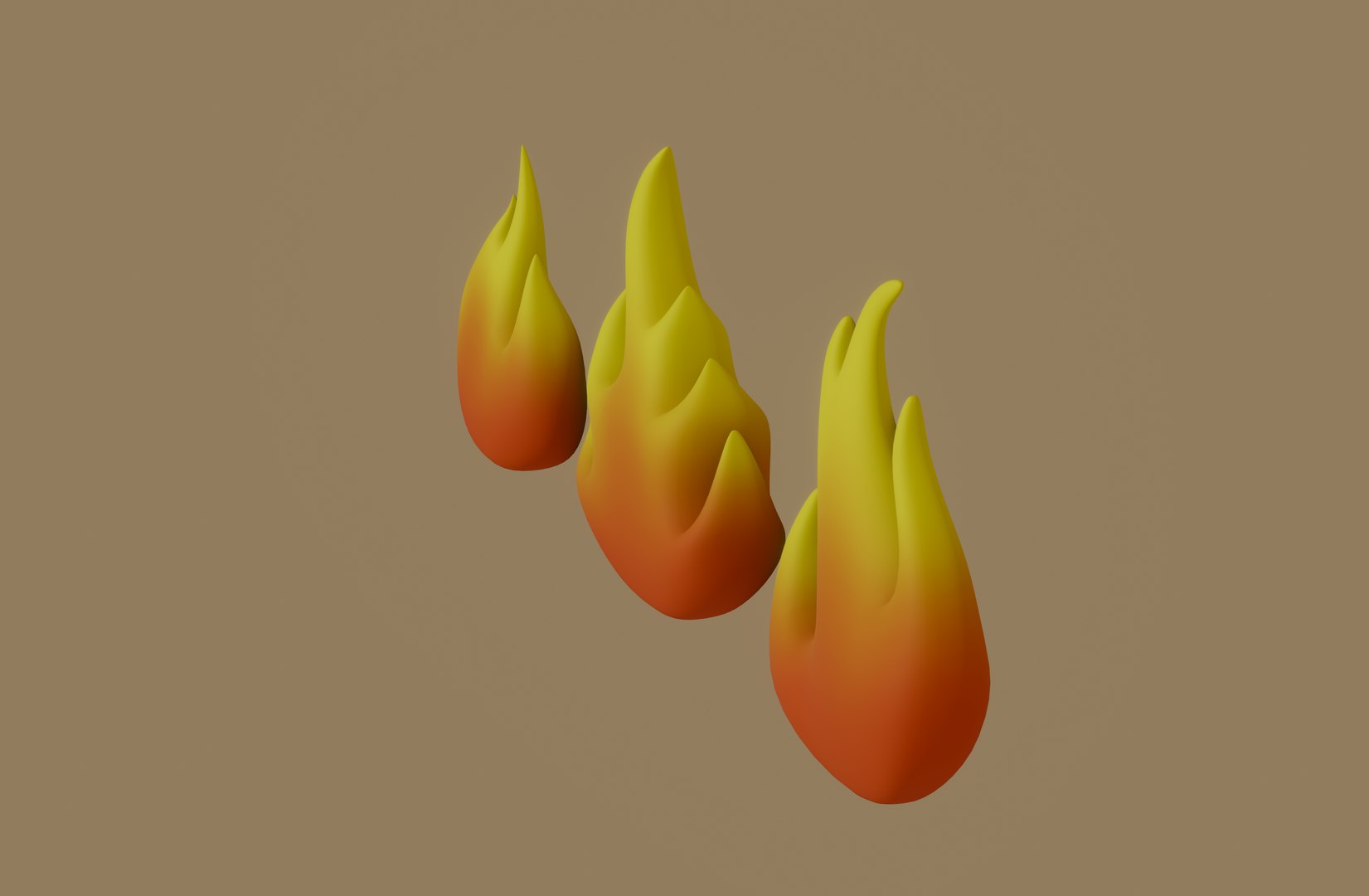 Flame 3D - TurboSquid 2044762