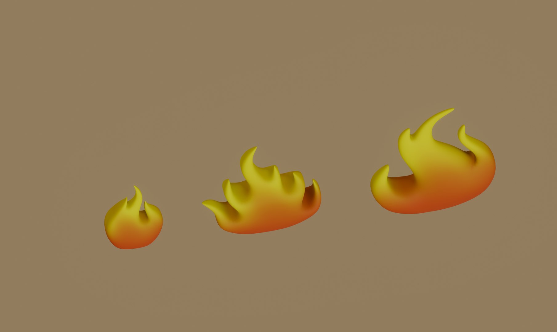 Flame 3D - TurboSquid 2044762