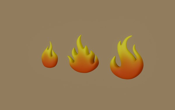 Flame Symbol 3D Models for Download | TurboSquid
