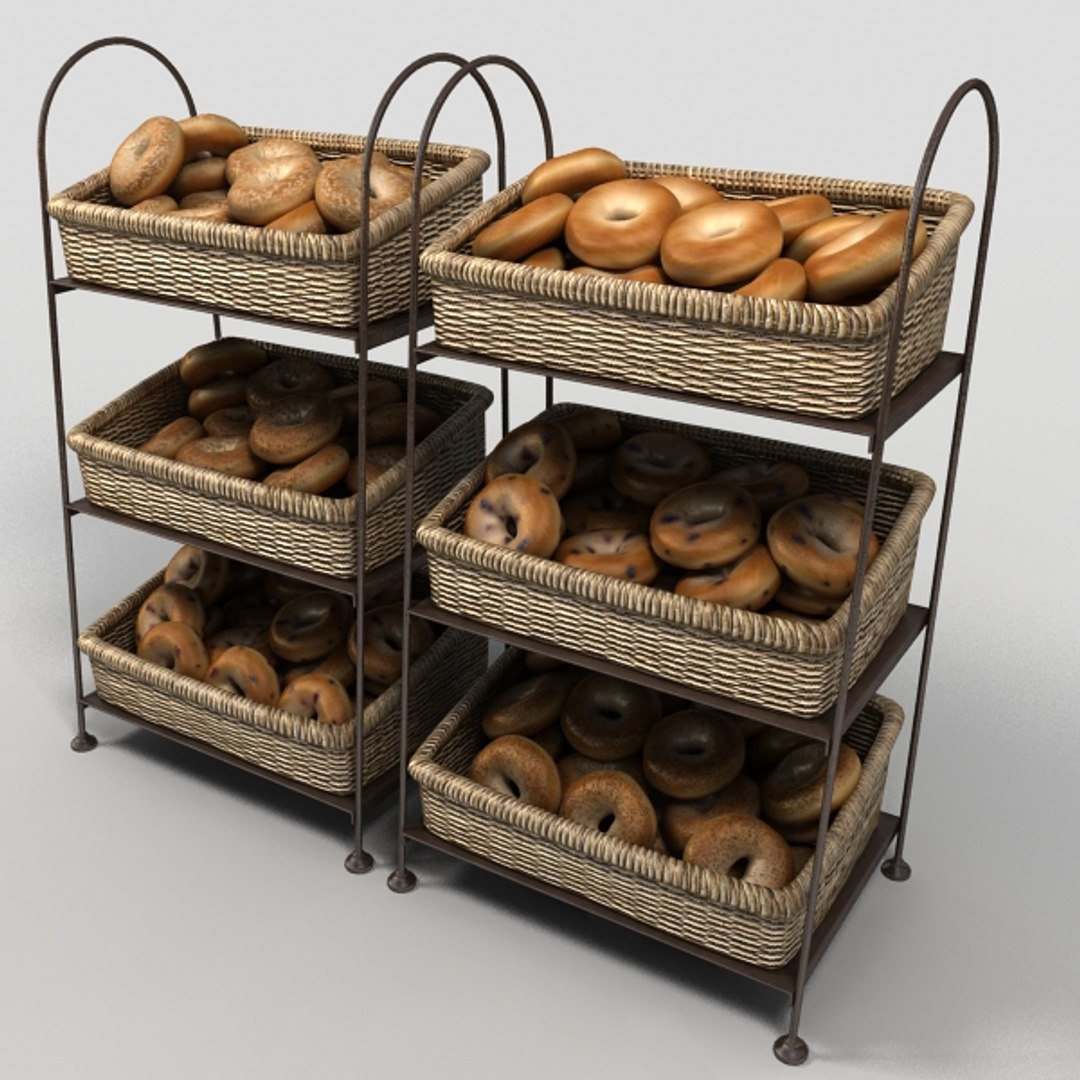 3d model food product display