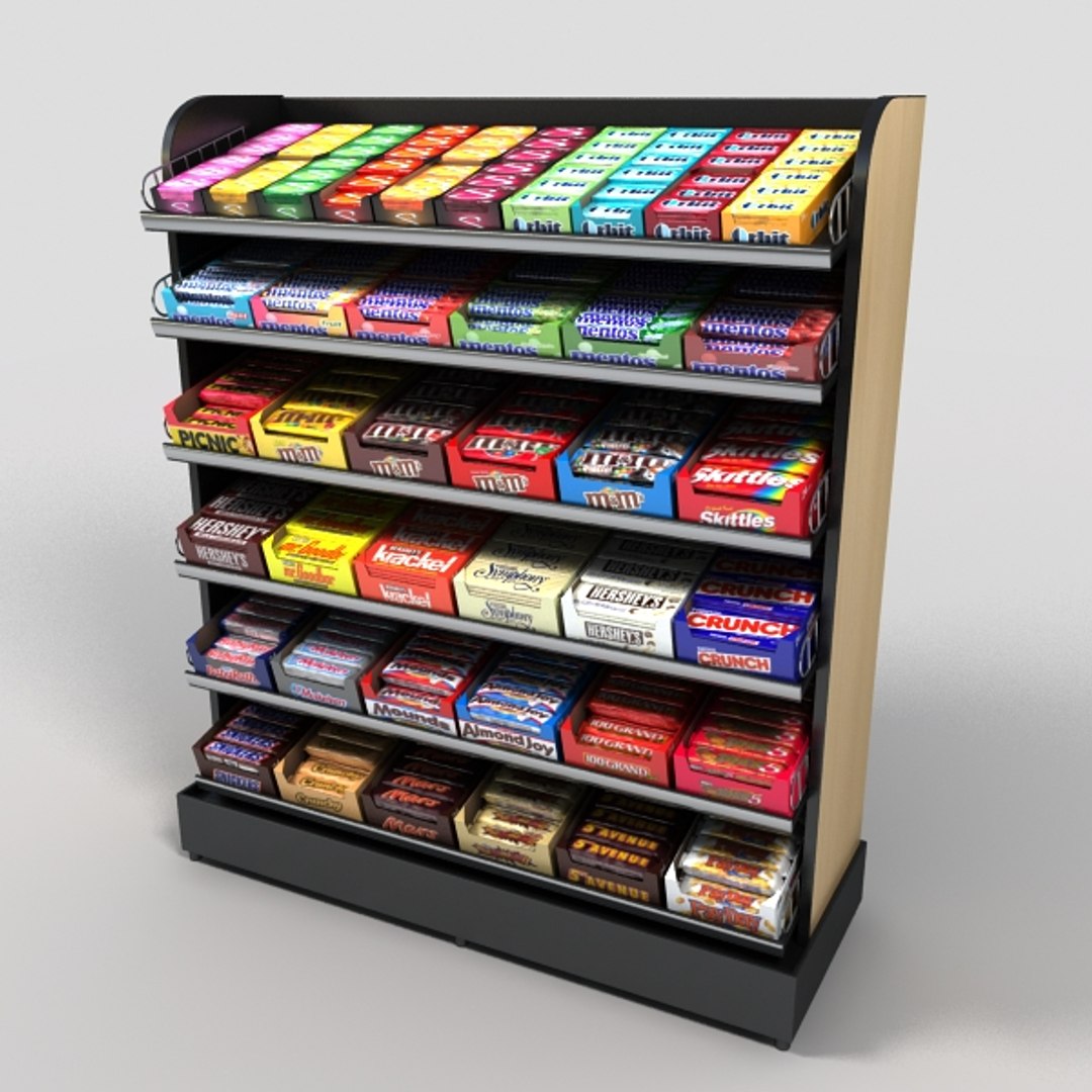 3d model food product display