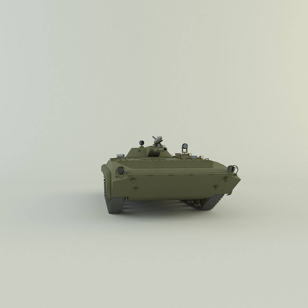 3D Soviet Tracked Infantry Fighting Vehicle BMP-1 Model - TurboSquid ...