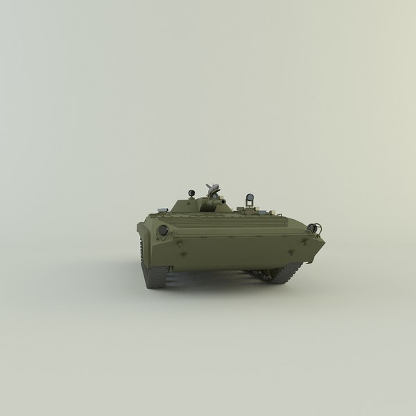 modelo 3d Soviet tracked infantry fighting vehicle BMP-1 - TurboSquid ...