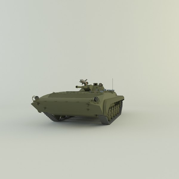 modelo 3d Soviet tracked infantry fighting vehicle BMP-1 - TurboSquid 2069485