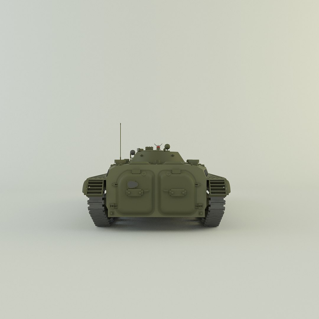 3D Soviet Tracked Infantry Fighting Vehicle BMP-1 Model - TurboSquid 2069485