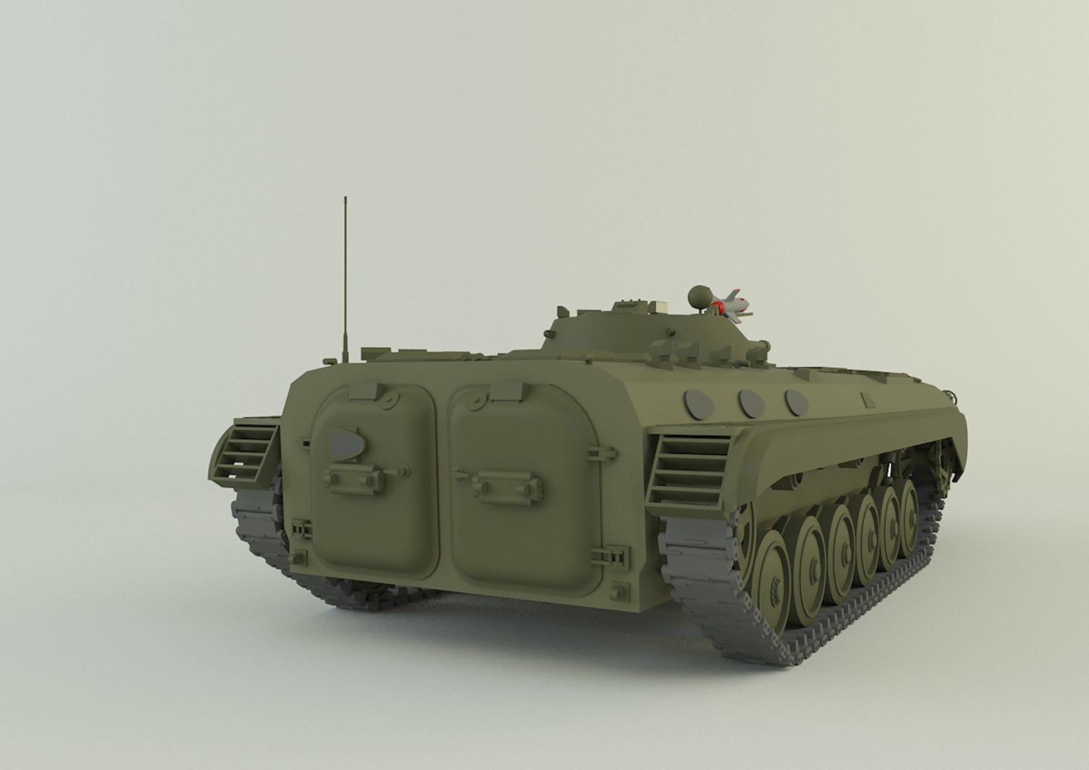 3D Soviet Tracked Infantry Fighting Vehicle BMP-1 Model - TurboSquid ...
