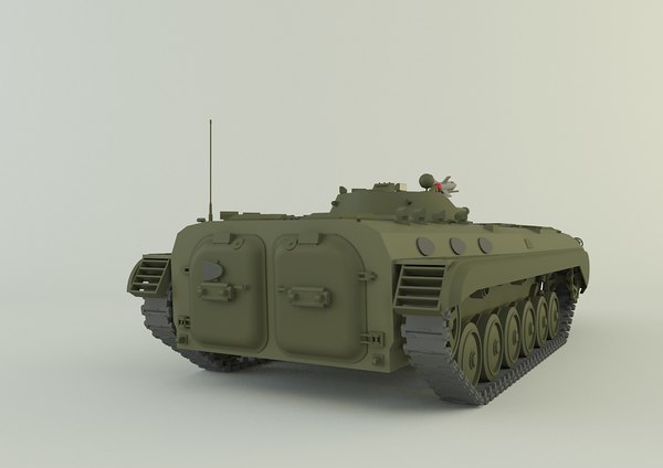 modelo 3d Soviet tracked infantry fighting vehicle BMP-1 - TurboSquid ...