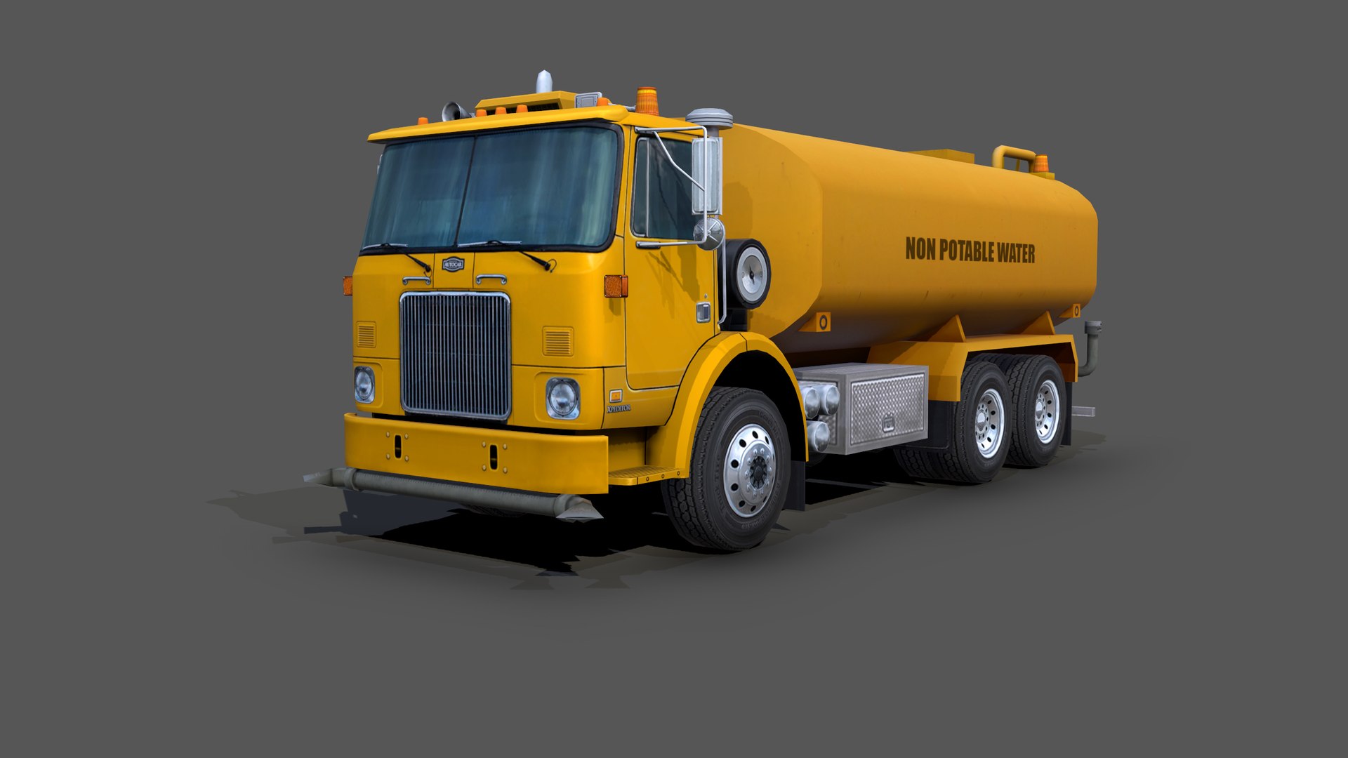 3D Autocar WX64 1998 Water Truck S03 - TurboSquid 2178623
