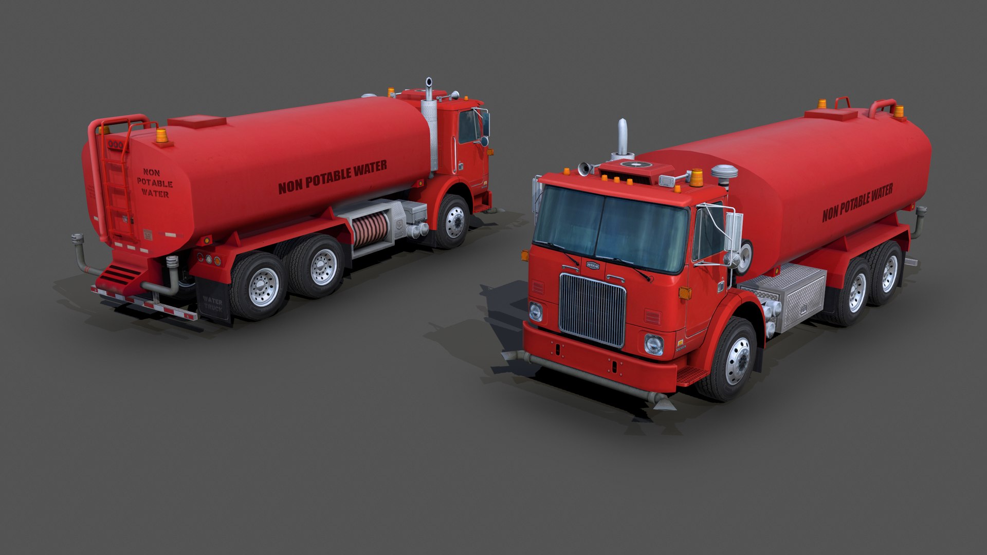 3D Autocar WX64 1998 Water Truck S03 - TurboSquid 2178623