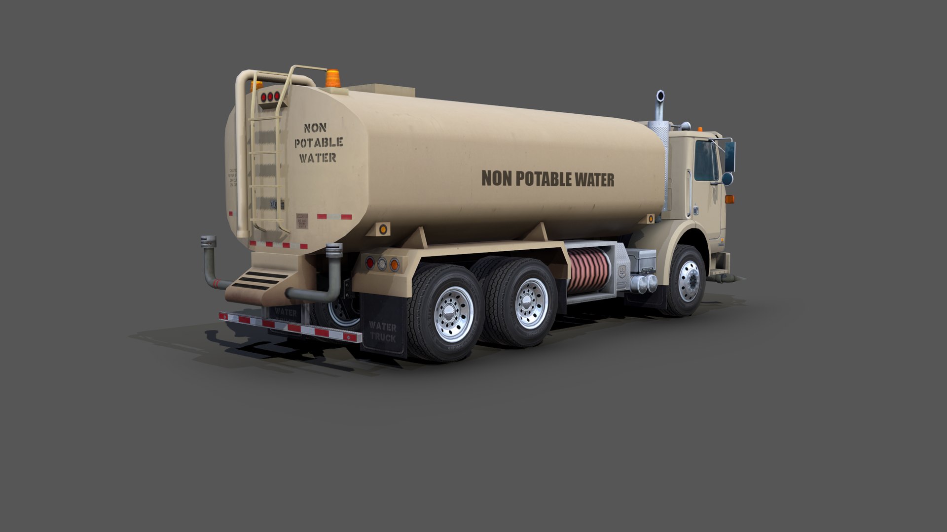 3D Autocar WX64 1998 Water Truck S03 - TurboSquid 2178623