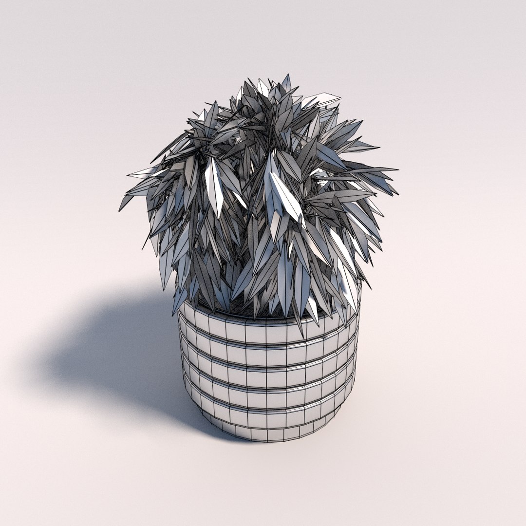 Plant Designed 3d Model