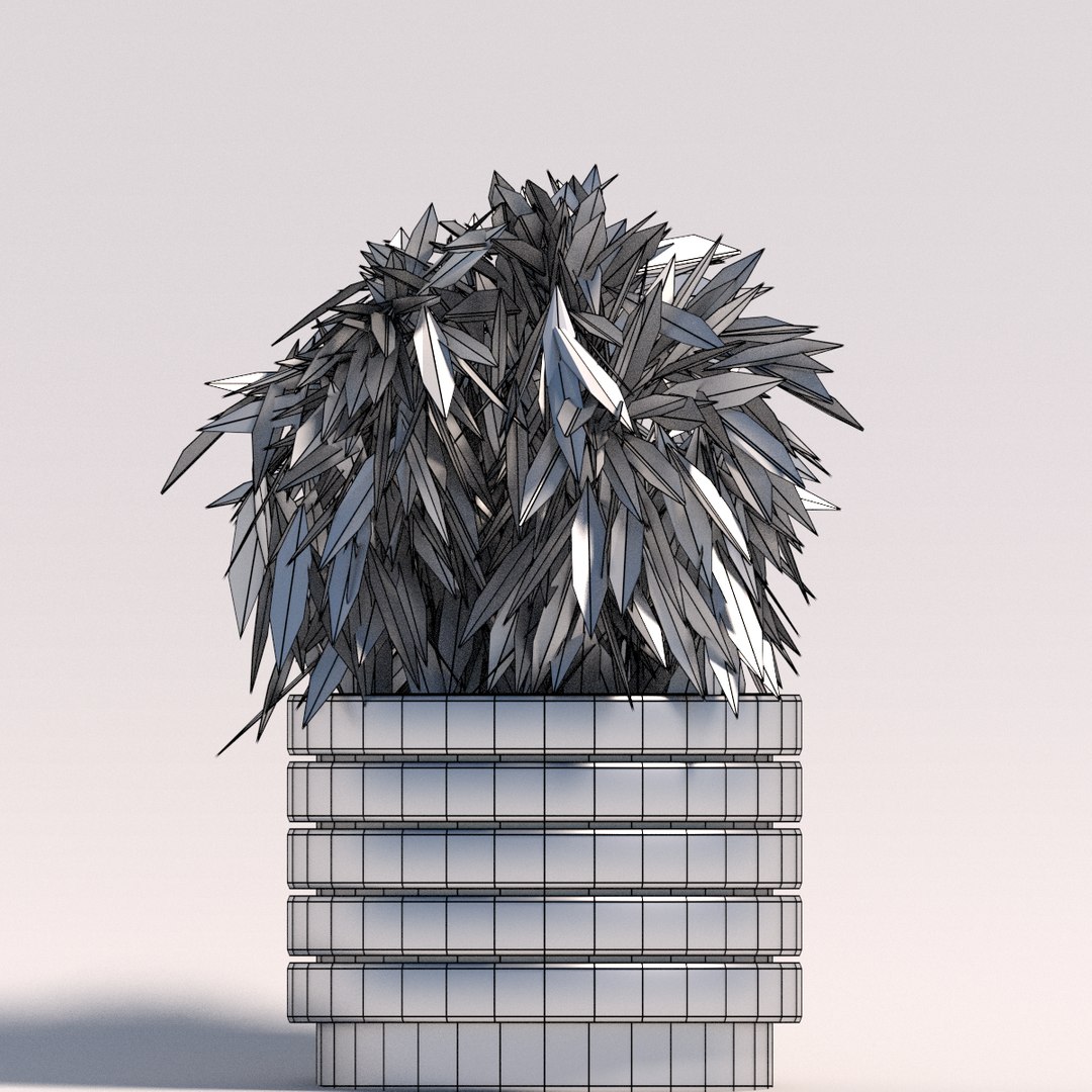 Plant Designed 3d Model