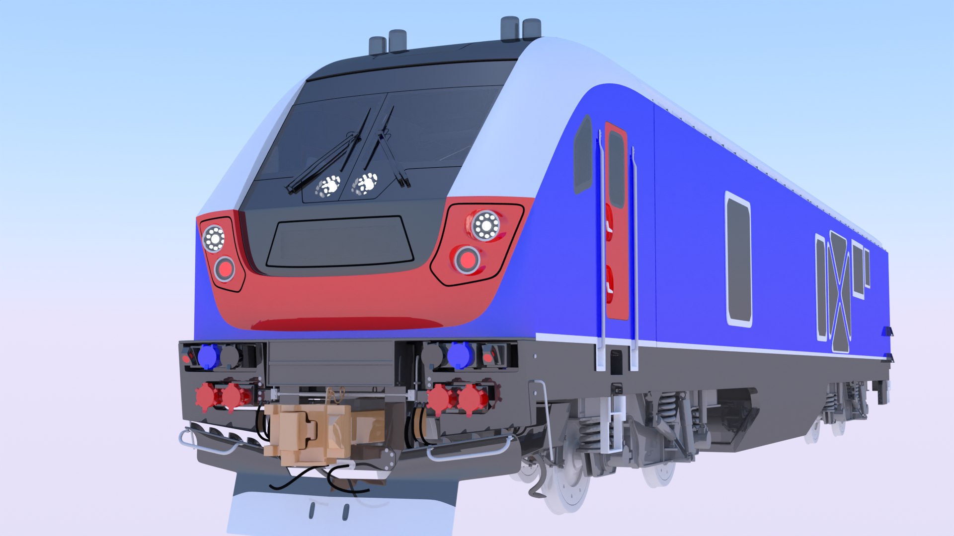 3D Locomotive Siemens SC-44 2024 - TurboSquid 2262010
