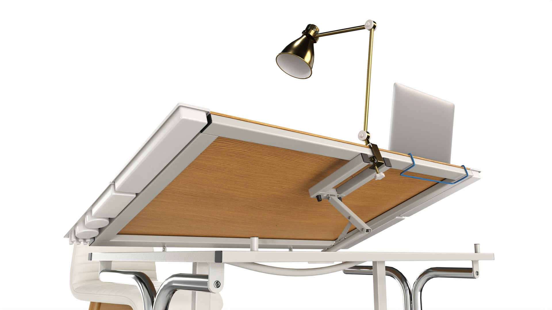 3D Complete Draftsman Workplace Model - TurboSquid 2265499