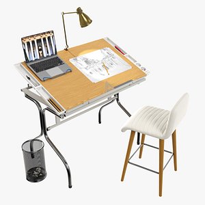 Drafting Table 3D Models for Download | TurboSquid