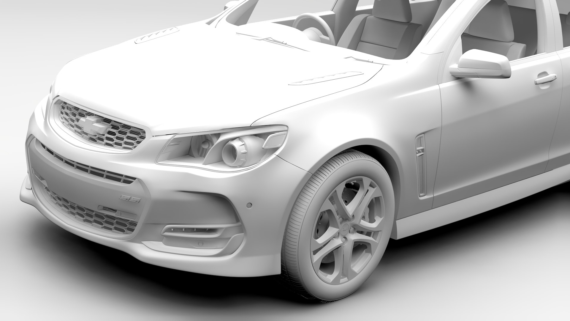 3d Chevrolet Ss 2017 Tourer Model