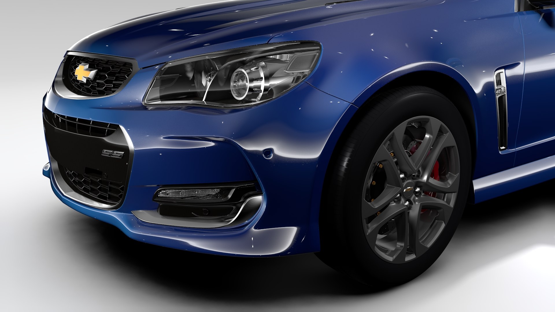 3d Chevrolet Ss 2017 Tourer Model