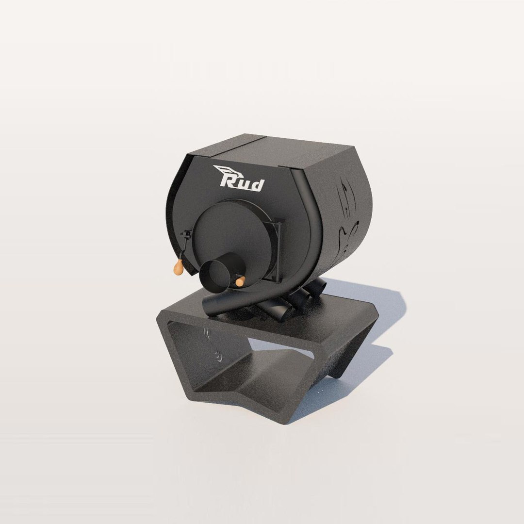 Heating stove rud pyrotron 3D model - TurboSquid 1346034