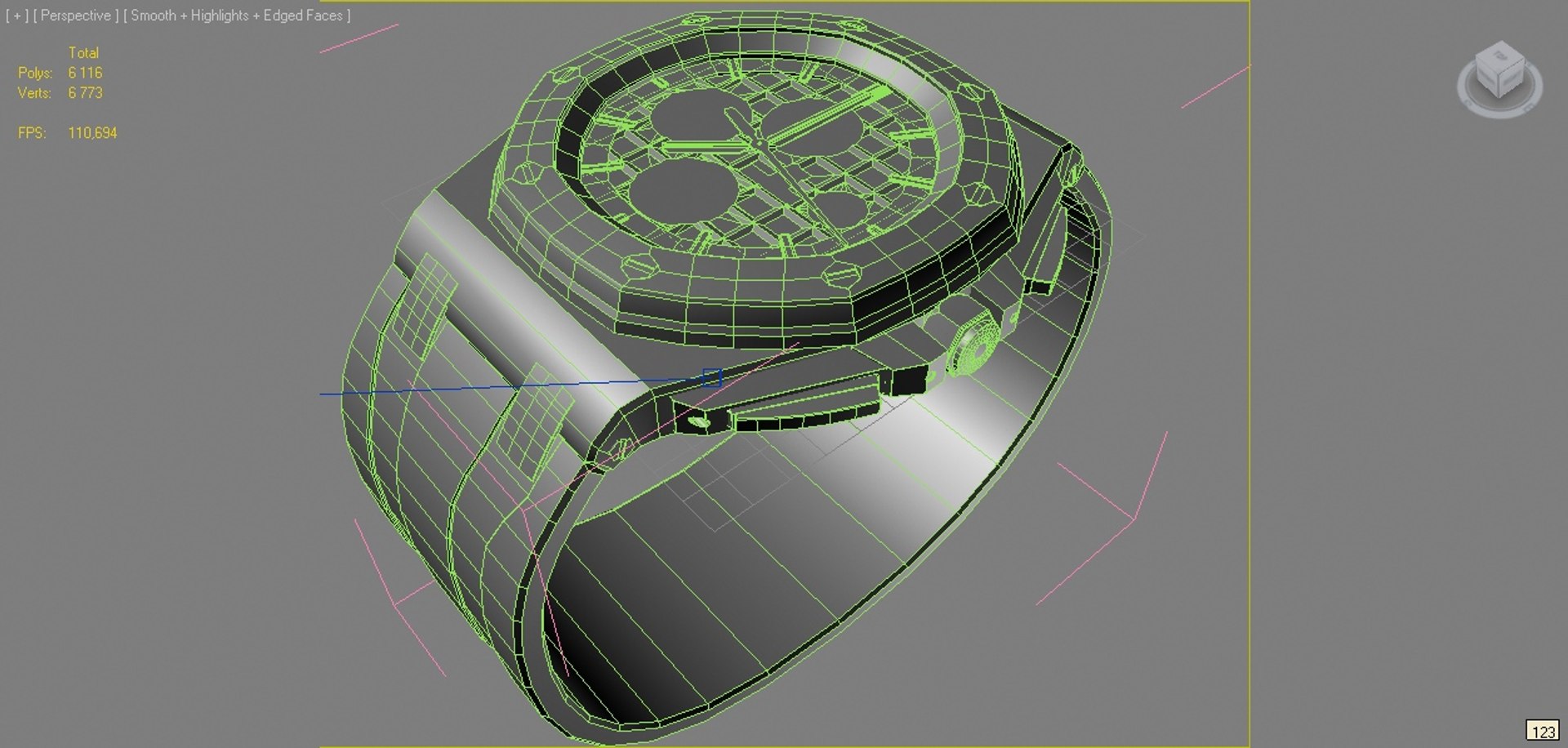 3d Model Watch