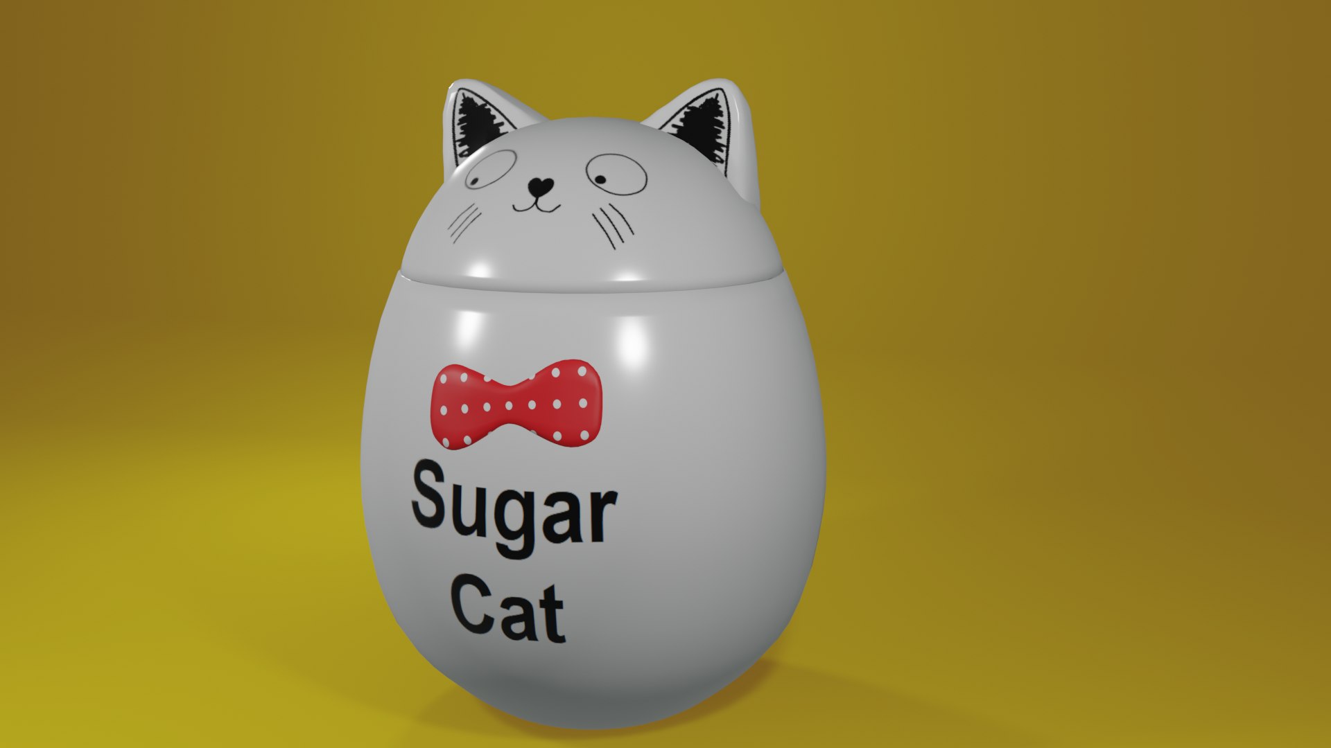 3D Model Sugar Cat - TurboSquid 1534394