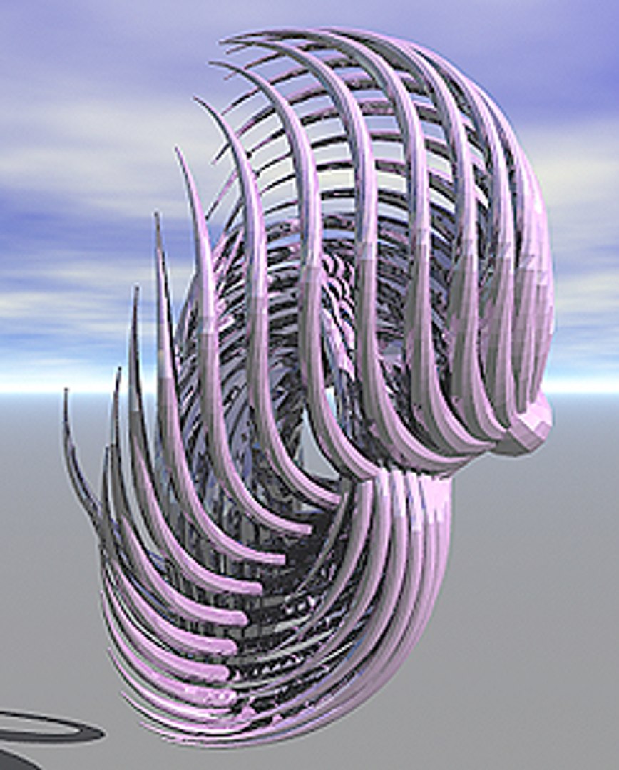 Skelton Shell 3d Model