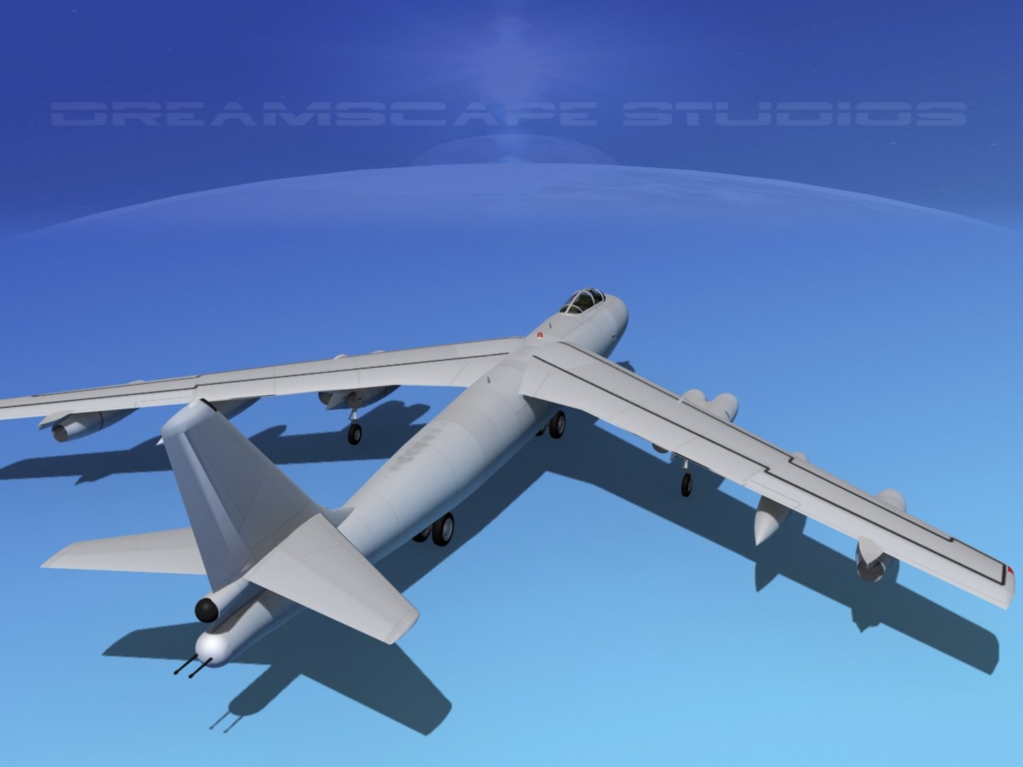 3d Stratojet Boeing B-47 Bomber