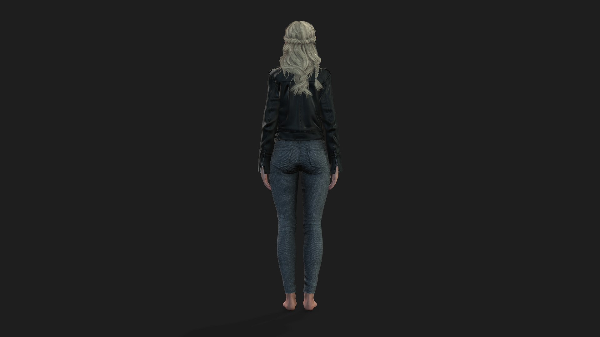 3d Girl Model Model Turbosquid 2387481