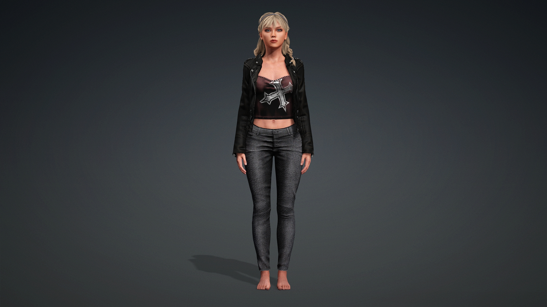 3d Girl Model Model Turbosquid 2387481