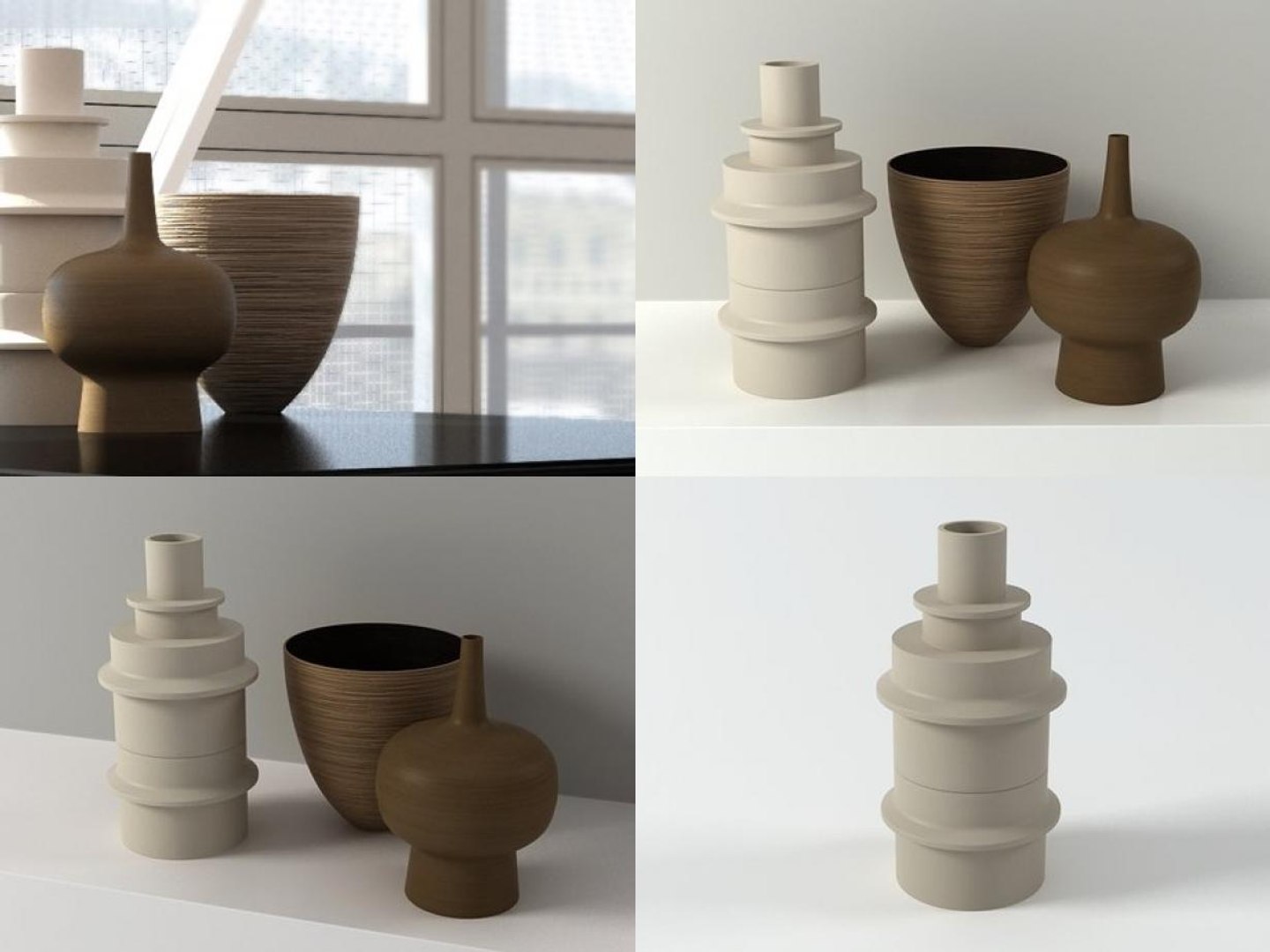 3D accessory set 03 model - TurboSquid 1180480