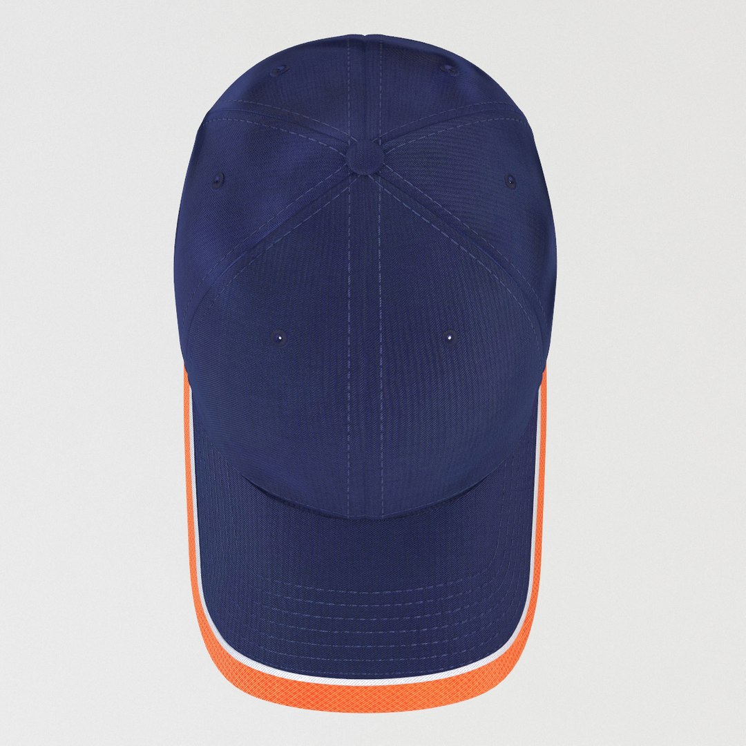 3d - Cap Navy 39 Model