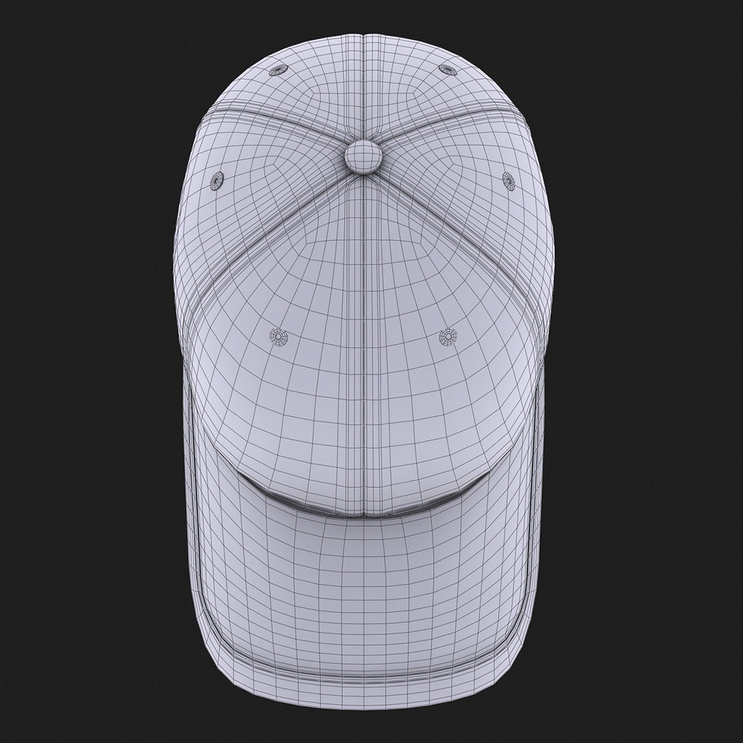 3d - Cap Navy 39 Model