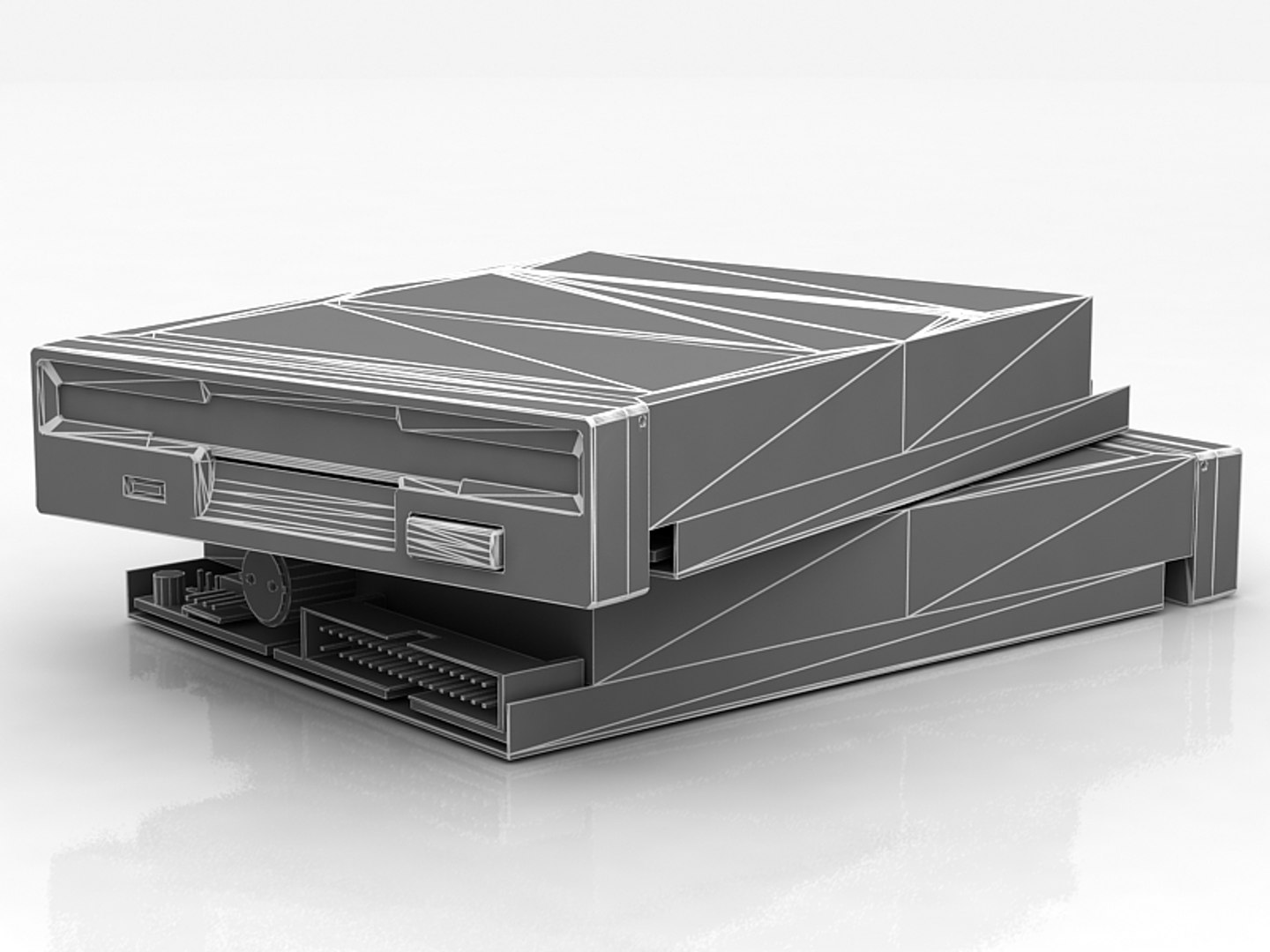 Floppy disk drive 3D - TurboSquid 1783510
