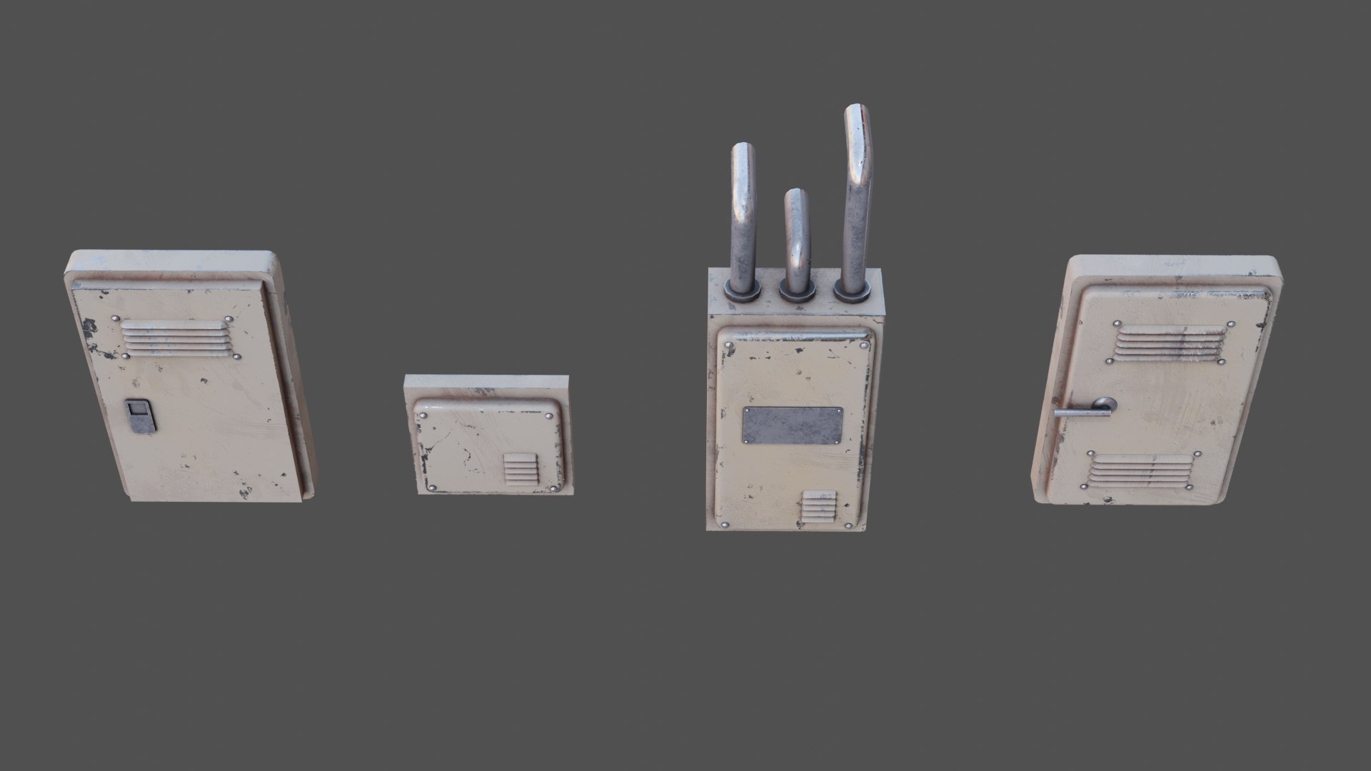 Box Building Electrical Wiring 3D Model - TurboSquid 2235143
